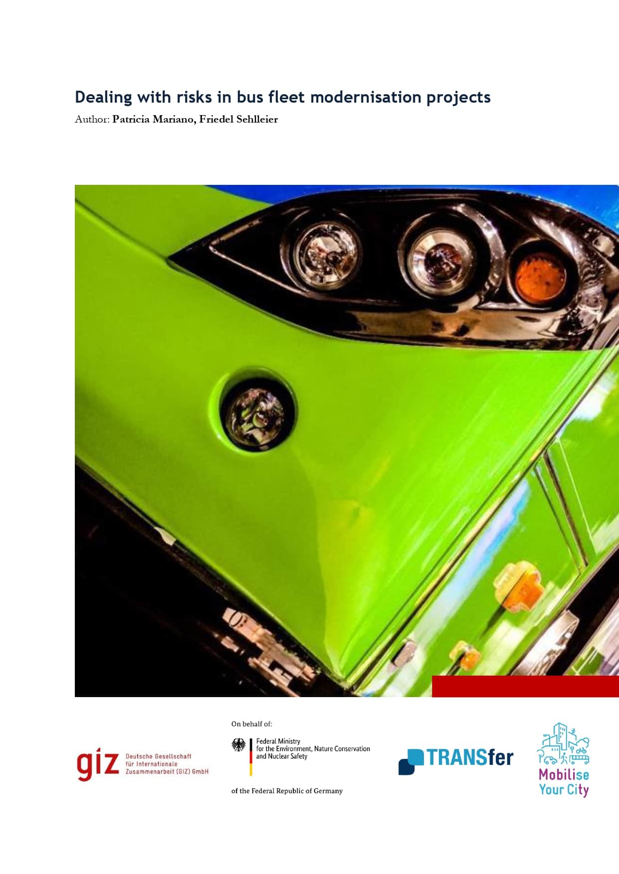 Dealing with Risks in Bus Fleet Modernisation Projects - Changing Transport