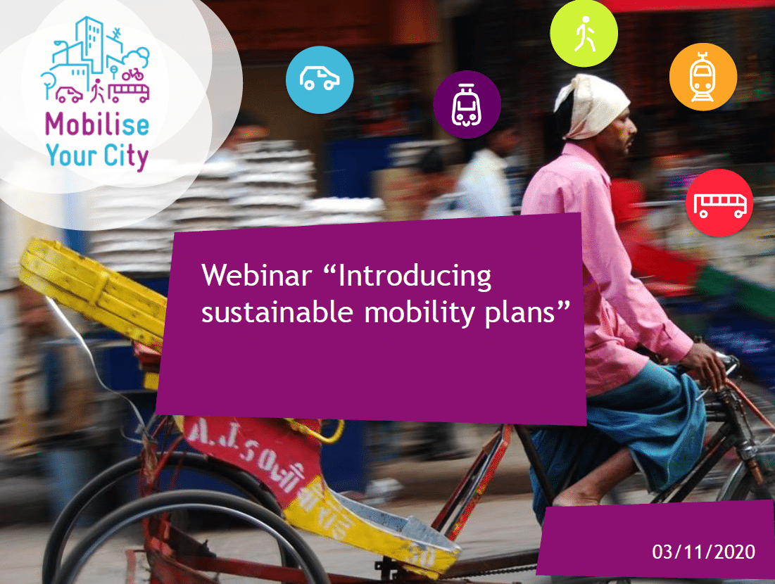 Mastering Mobility Training "Introduction to Sustainable Urban Mobility ...