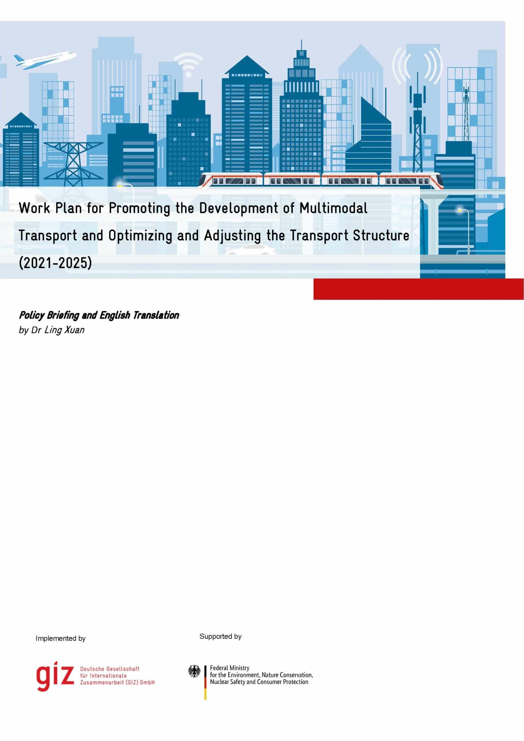 Work Plan for Promoting the Development of Multimodal Transport and ...