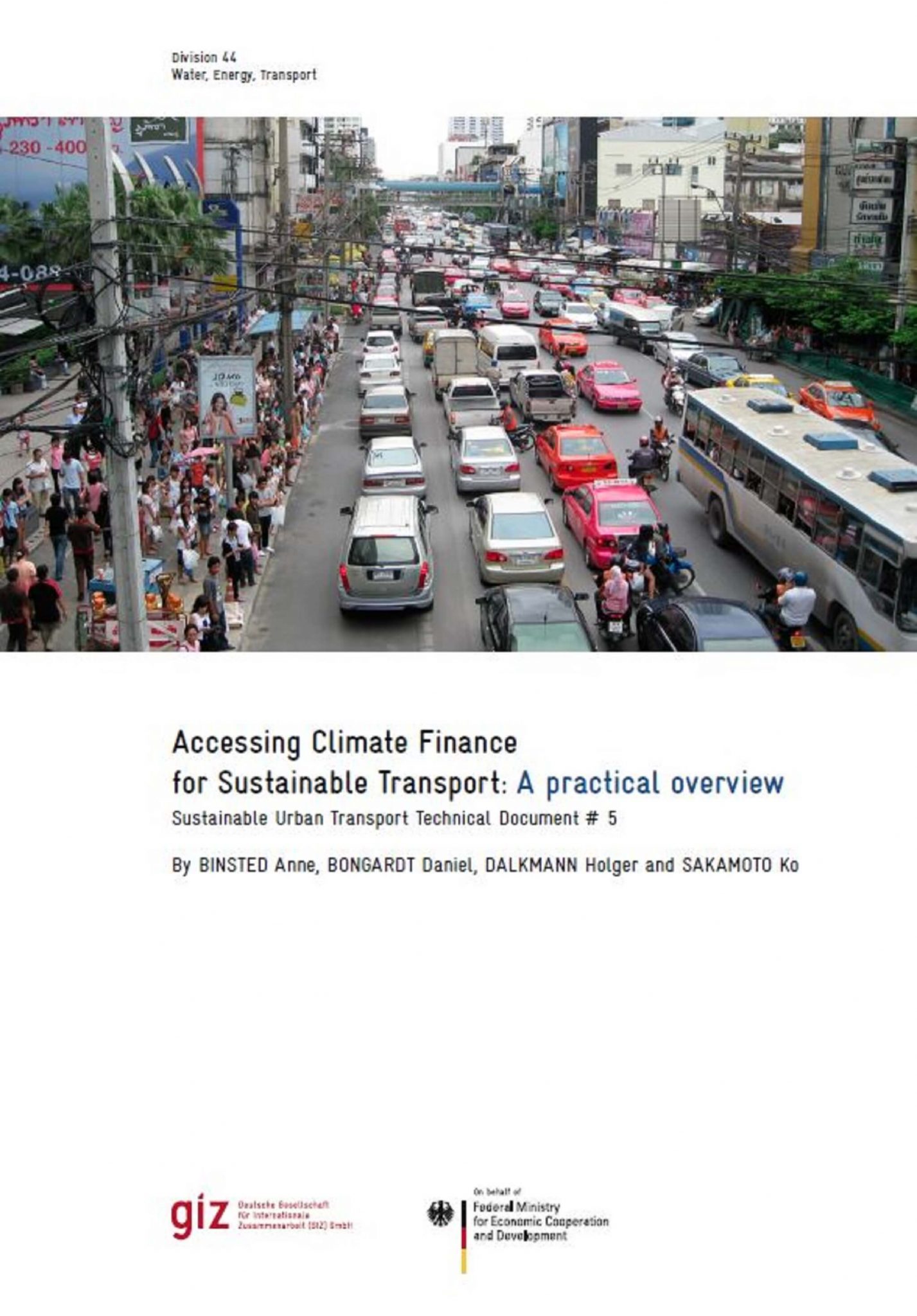 Accessing Climate Finance for Sustainable Transport - Changing Transport