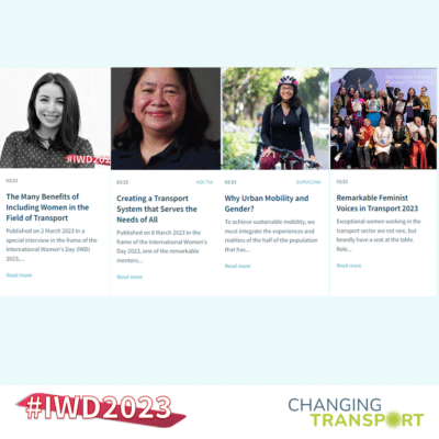 March of Women at Changing Transport - Changing Transport